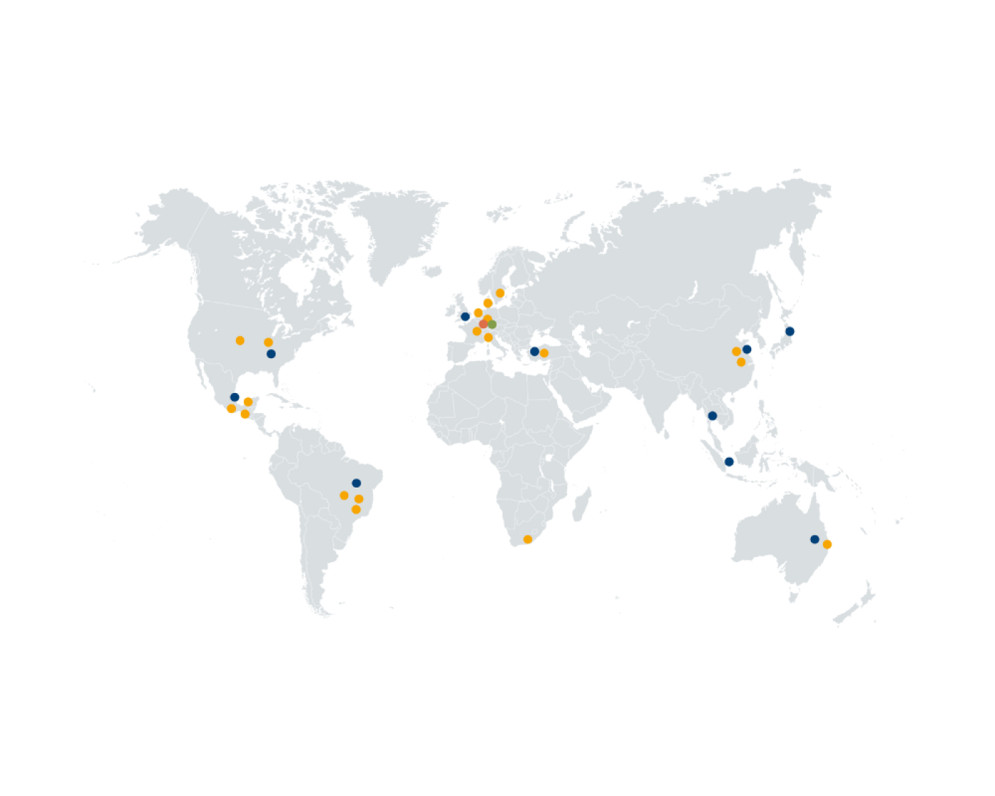 Standorte weltweit | GELITA
