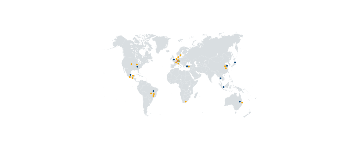 Standorte weltweit | GELITA
